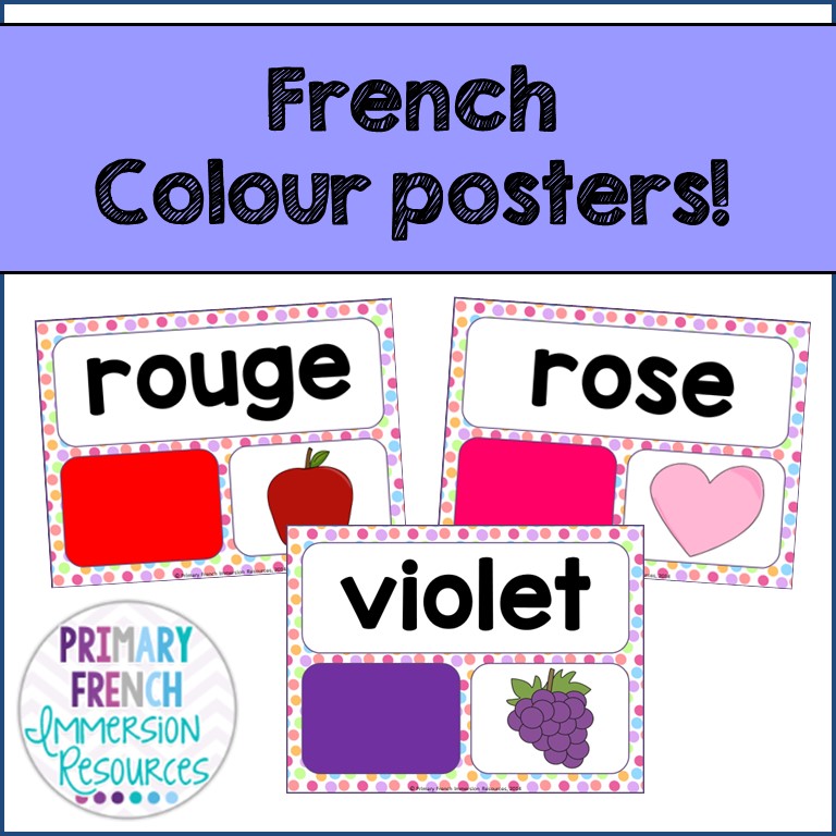 Resources to set up your classroom! - Primary French Immersion Resources