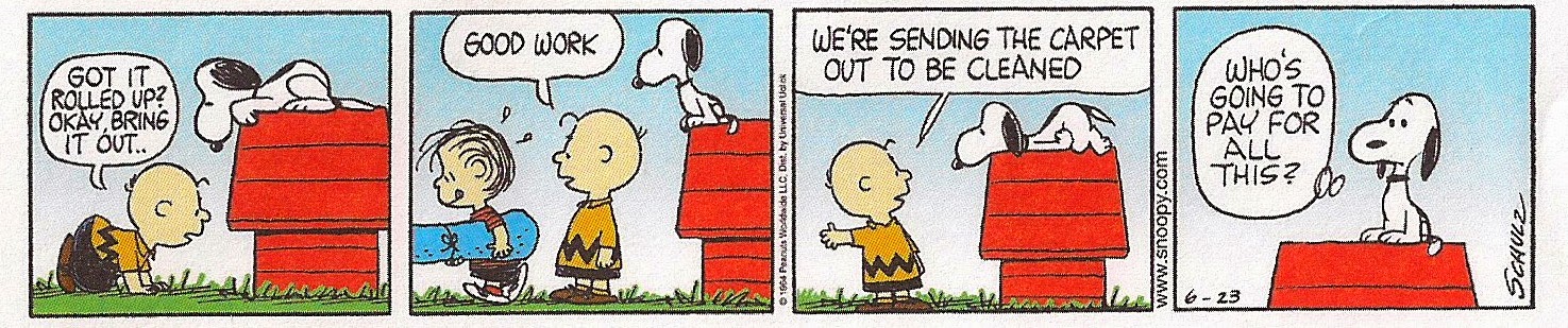 Jason's View from DC: Snoopy's House Cleaning, Part I