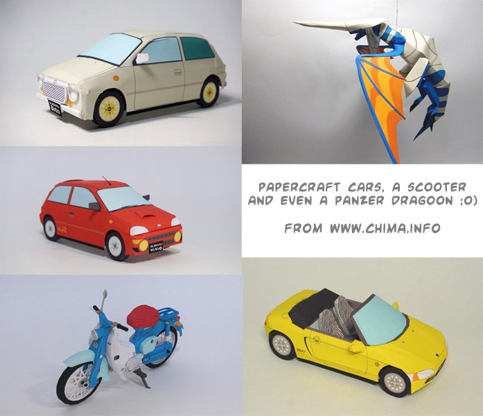 Papercraft Car