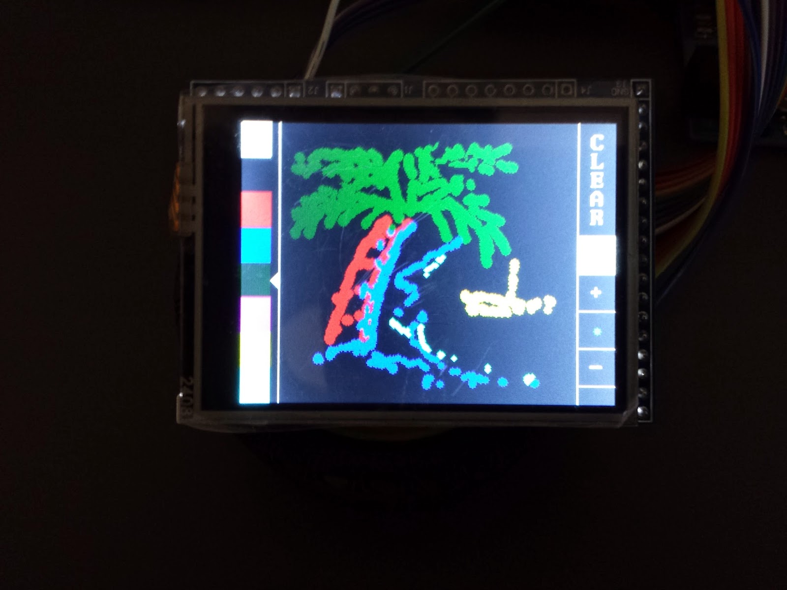 Arduino Projects: Arduino and ILI9325 colour TFT LCD module