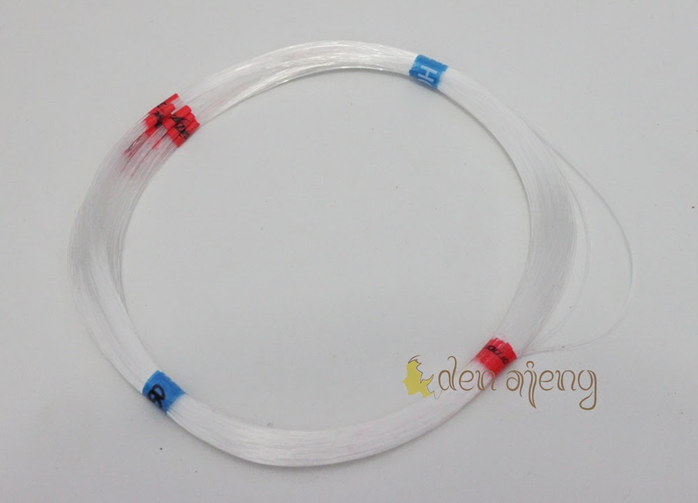 DISKON - JUAL MURAH - Senar Gelang & Kalung Biasa (Tidak Elastis) 300 ...