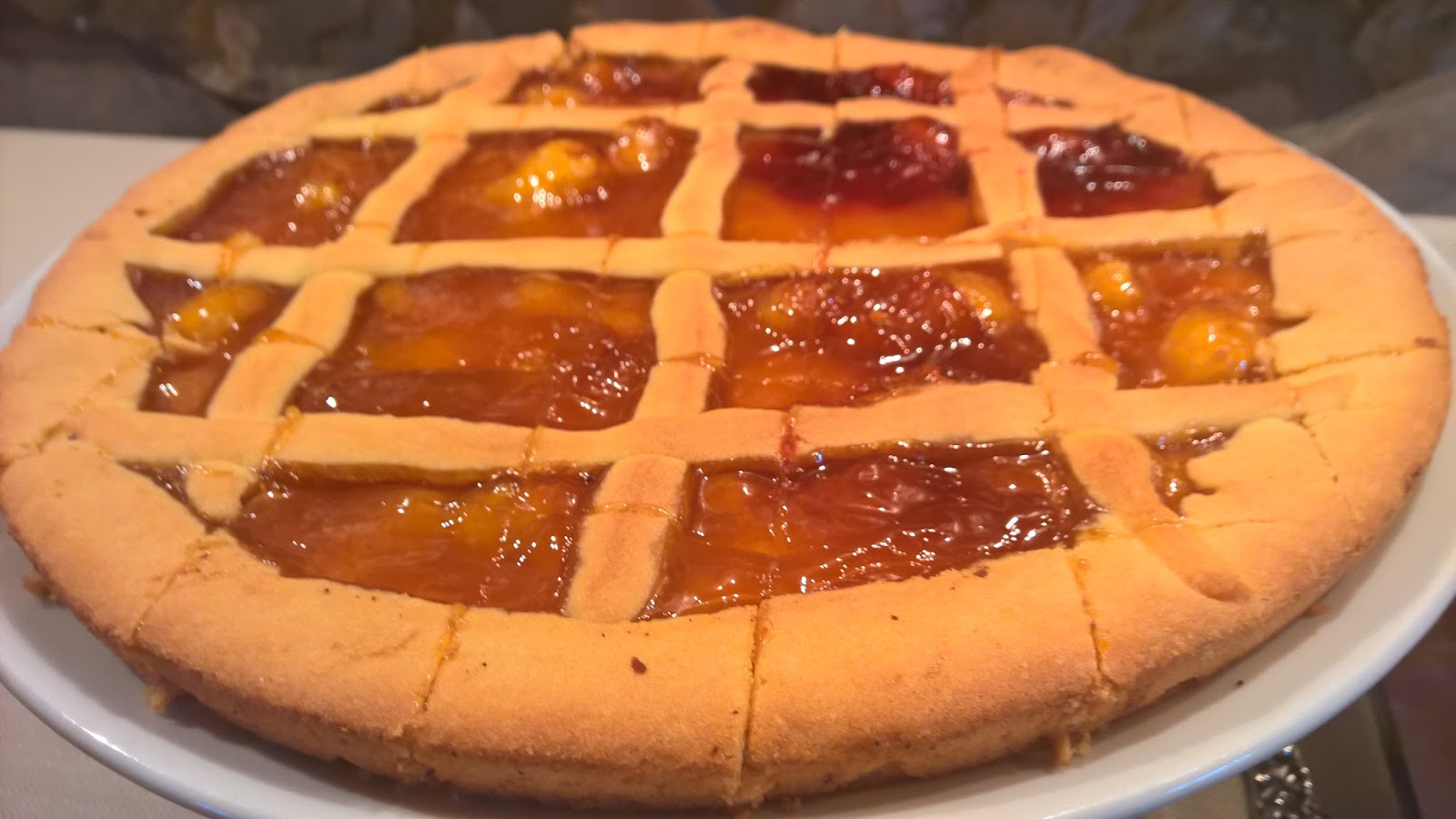 Cooking with Chef Alba : Easy Italian Apricot Marmalade Tarta