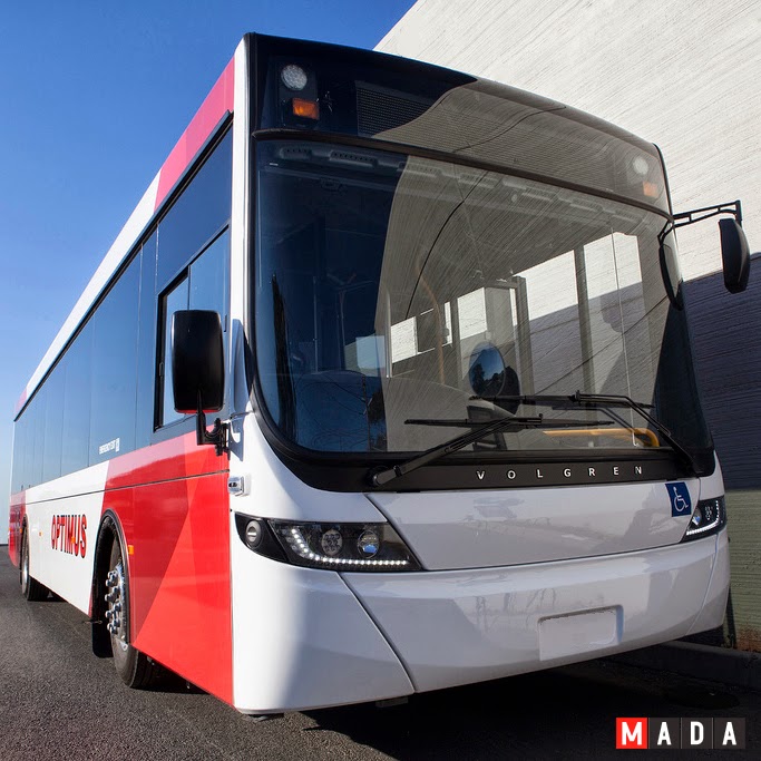 Industrial Design in Victoria Australia: MADA - Volgren Optimus Bus