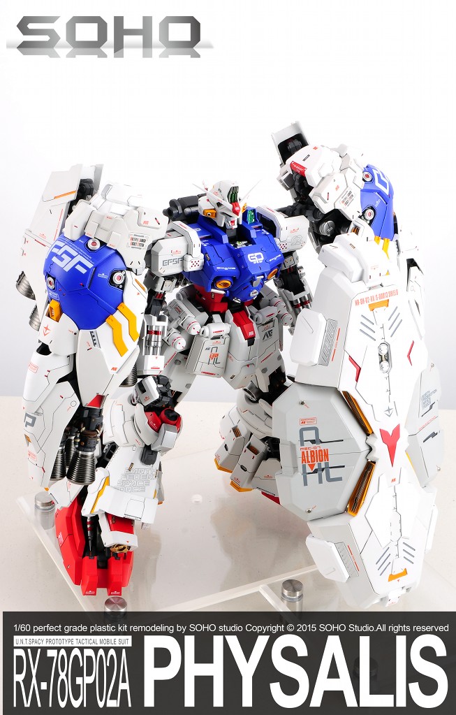 GUNDAM GUY: G-System 1/60 GP02 Gundam Physalis - Painted Build