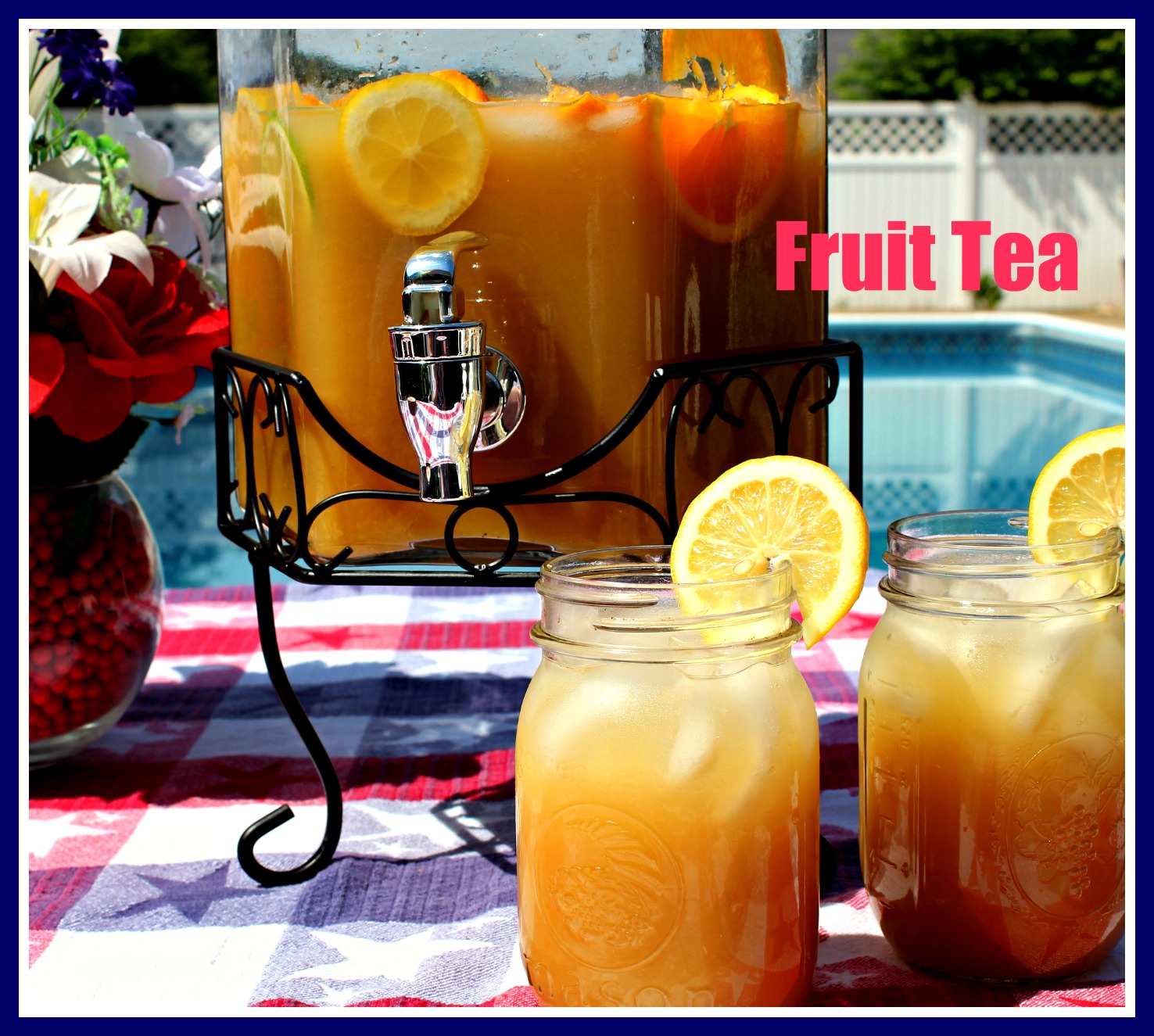 Sweet Tea and Cornbread: Southern Fruit Tea!