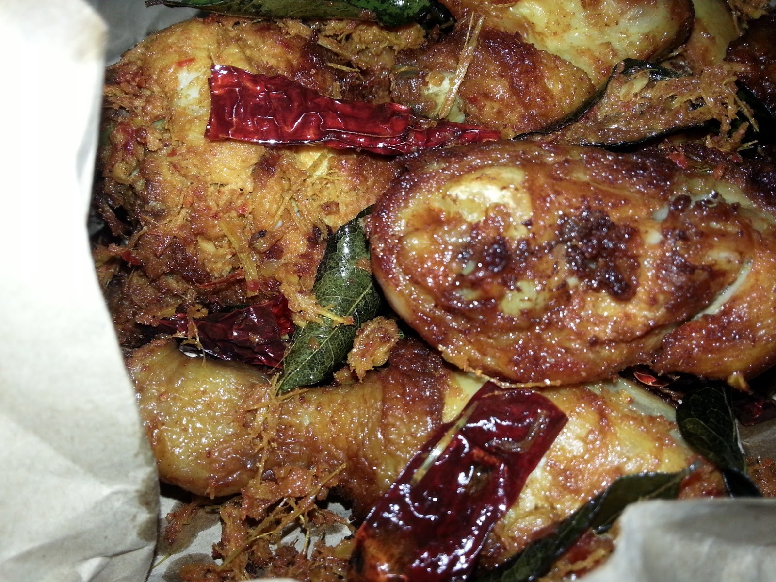 Malaysian Food Odyssey: Malaysian Food - Spicy Fried Chicken / Ayam ...