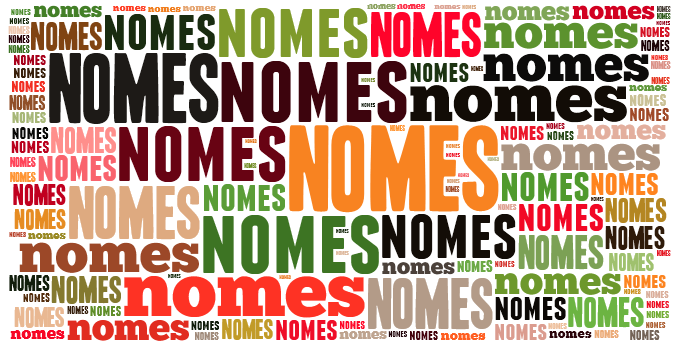 Mix de referências: Nomes de pessoas de A a Z