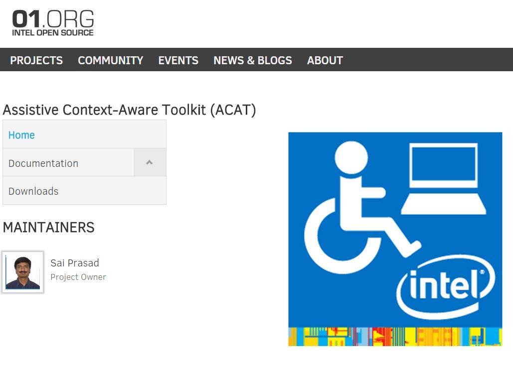 Informática para Educación Especial: Intel difunde en Open Source ACAT ...