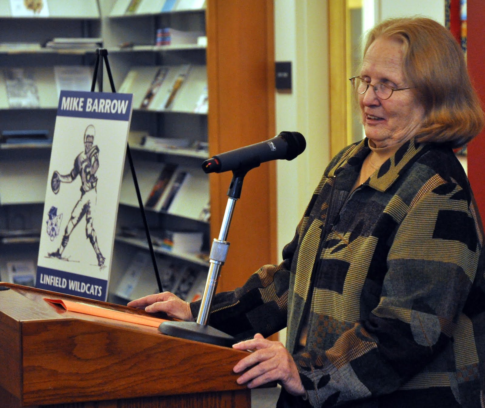 W I L D C A T V I L L E: Mary Gail Barrow speaks at Mike Barrow Study ...