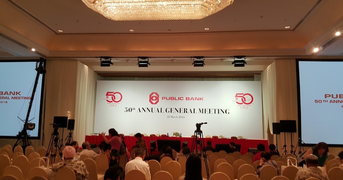 第一天投资理财日记: PBBANK大众银行股东大会点滴