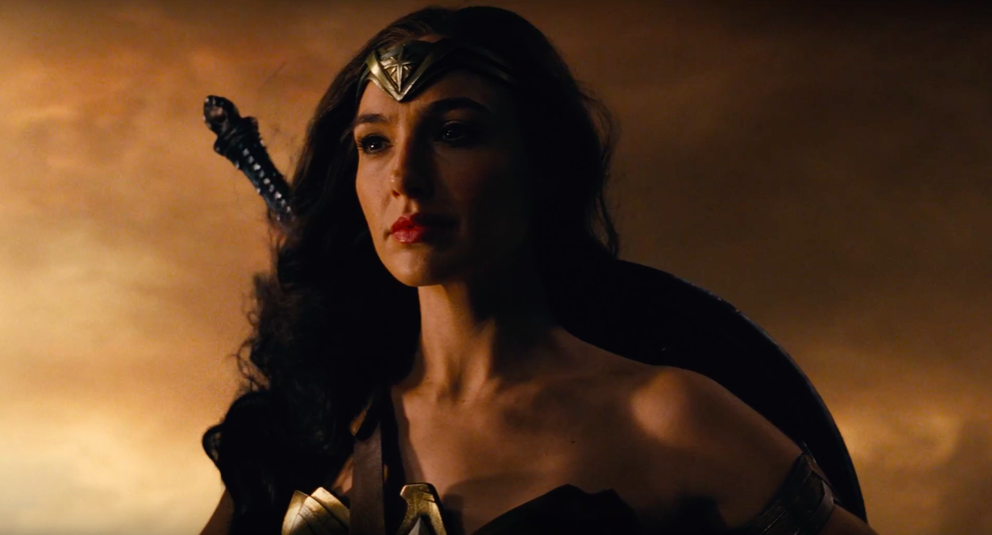 Wonder Woman Source: SCREENCAPS from the New Justice League Trailer