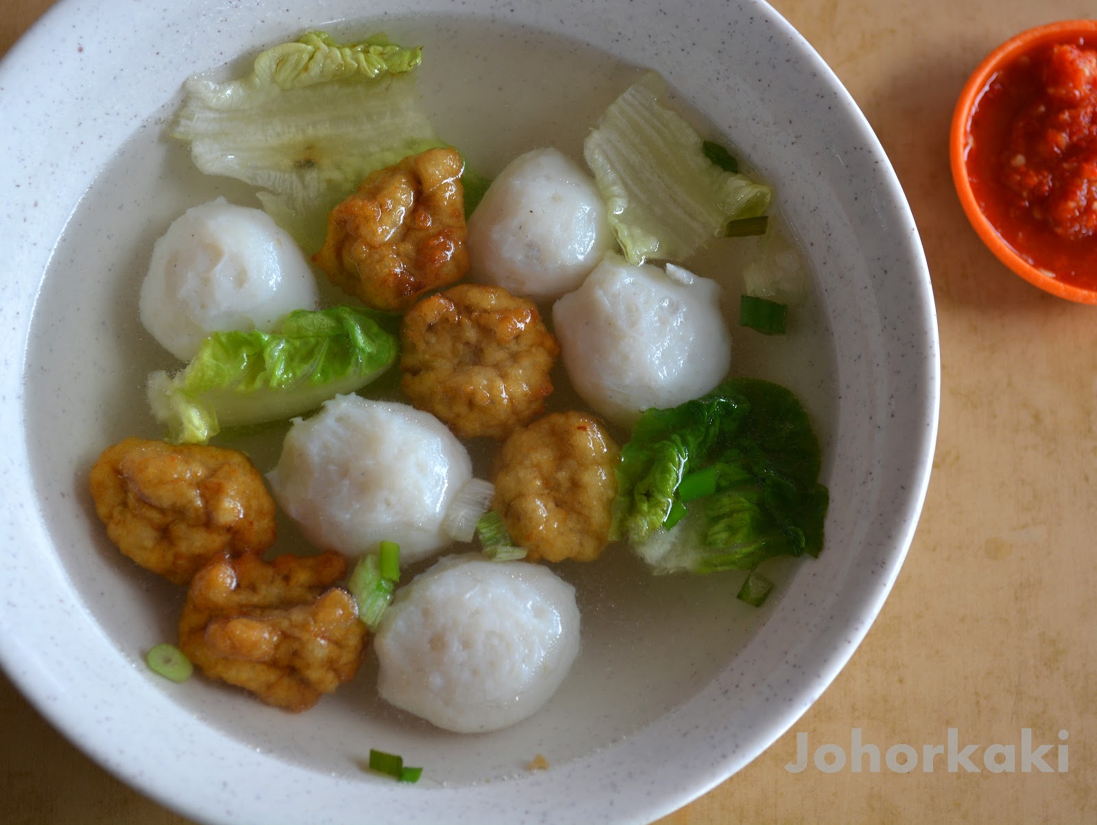 Botak Handmade Fish Ball in Johor Bahru, Taman Johor Jaya Taratai |Tony ...