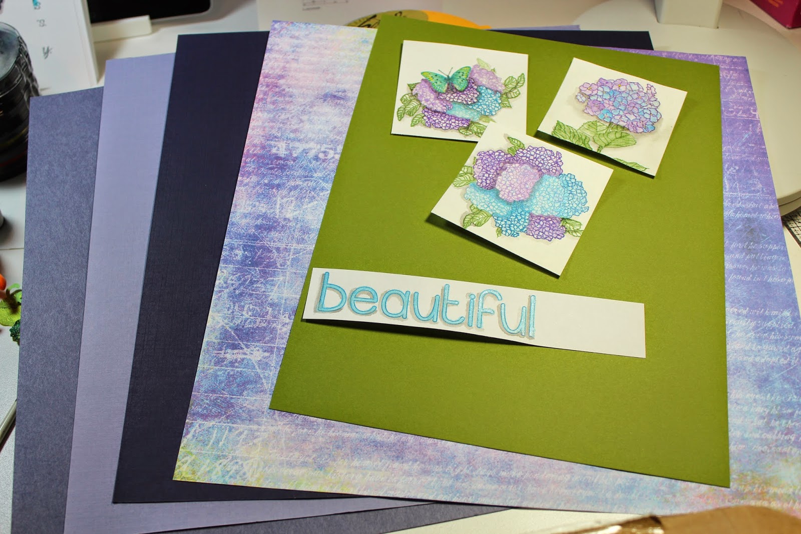 Club Scrap Creates: Part 2: Full Color 3D Stamping