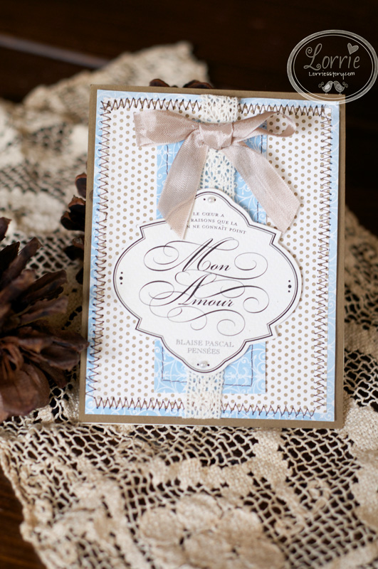 Lorrie's Story: Beau Chateau Card