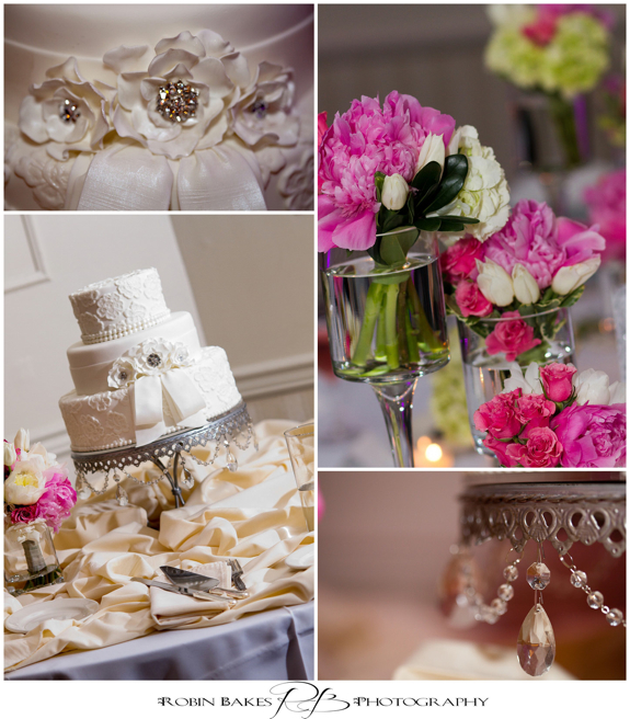 Jade & Michael’s Gown Inspired Wedding Cake