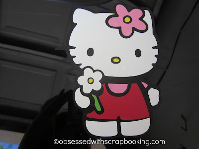Obsessed with Scrapbooking: Hello Kitty Car Vinyl