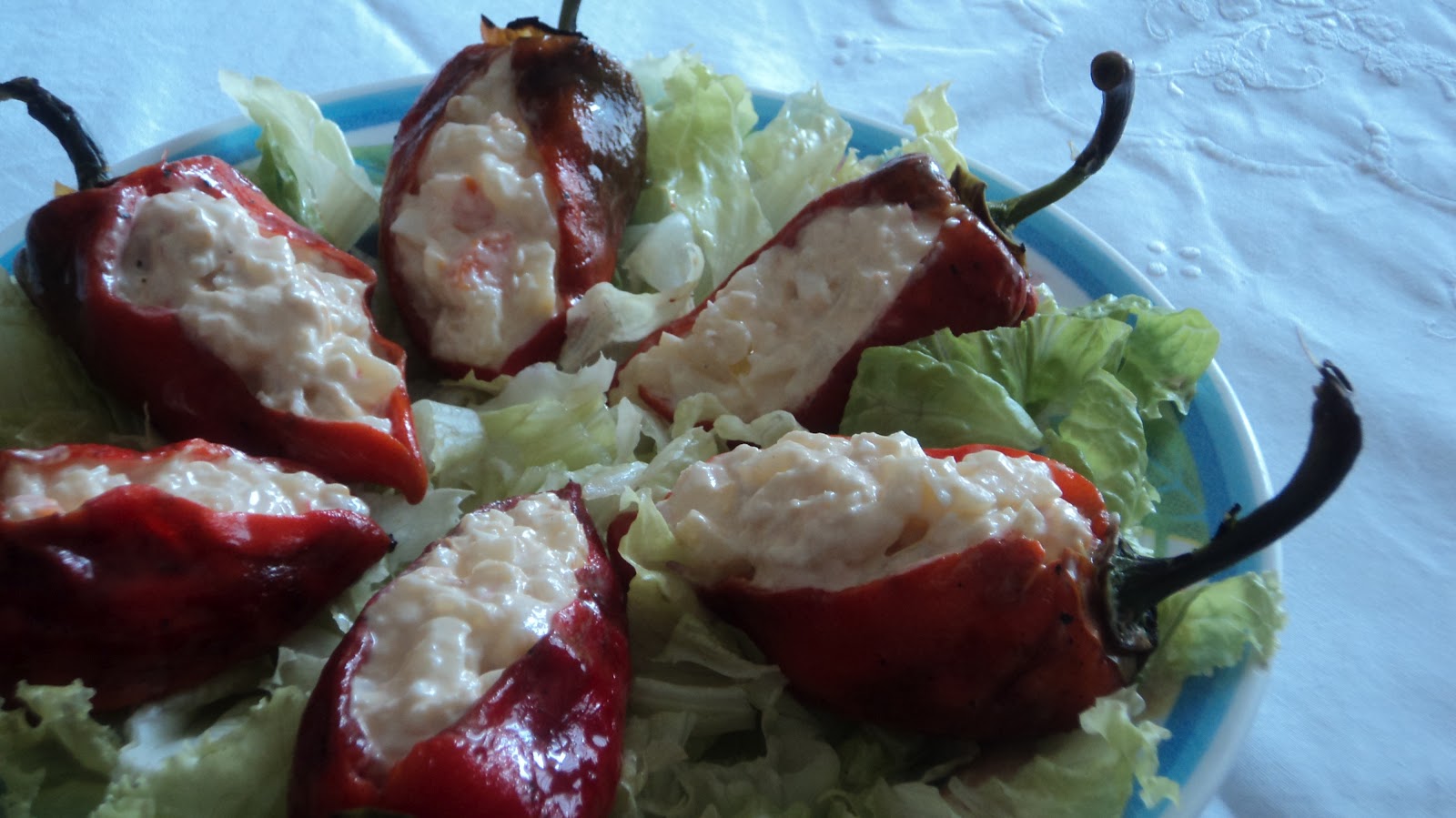 blogmiren: Piquillos de Navarra rellenos de ensaladilla