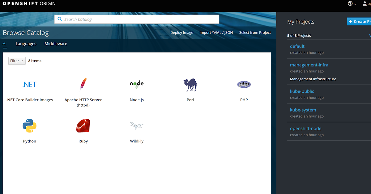 Advanced Installation of Openshift Origin 3.7 on CentOS7 with nfs storage
