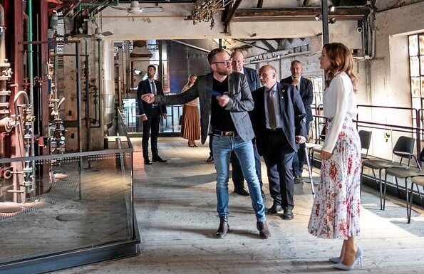 Crown Princess Mary attended the opening of new Holmegaard Museum