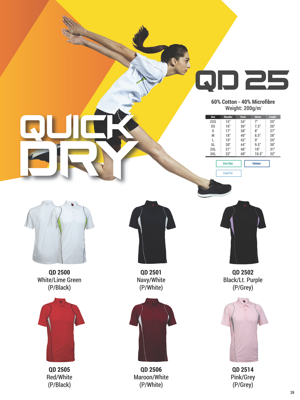 T-SHIRT QUICK DRY | Printing Baju Murah | Cetak Baju Murah | T Shirt ...