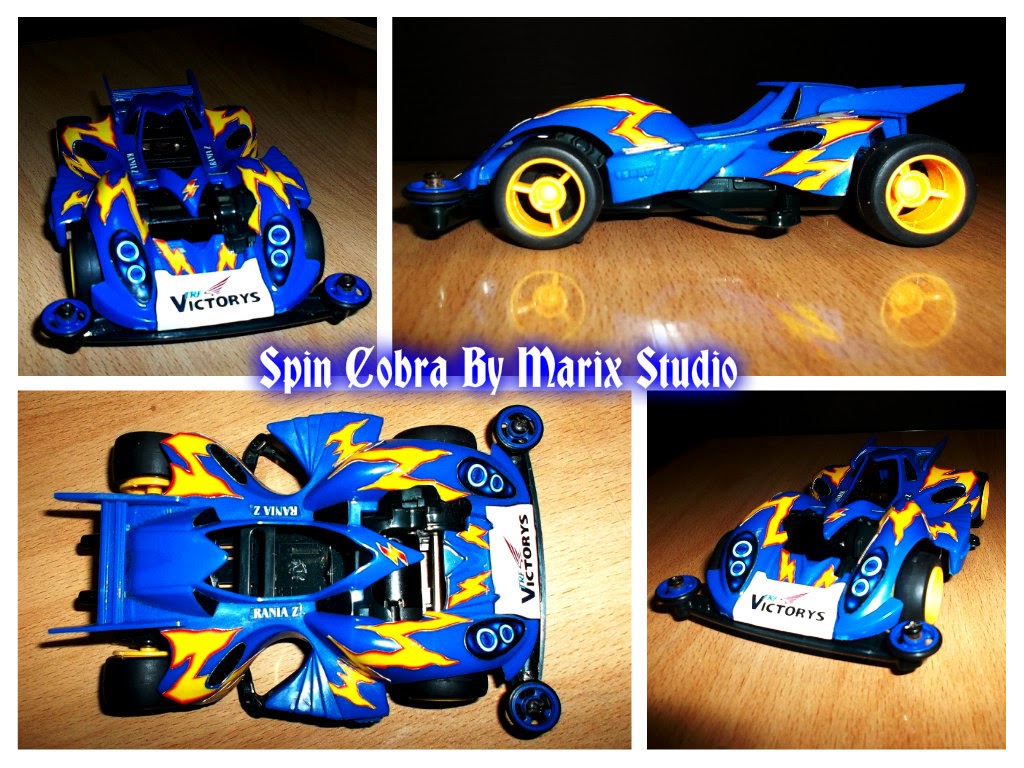 M@rix Studio Blog: Tamiya Merk Auldey Spin Cobra & Beat Magnum TRF ...