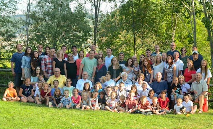 We are a happy family!: Osborn Family Reunion