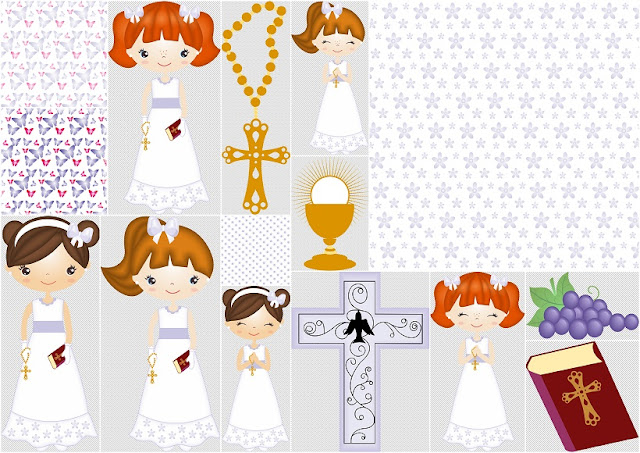 Girls First Communion Clip Art. | Oh My First Communion!