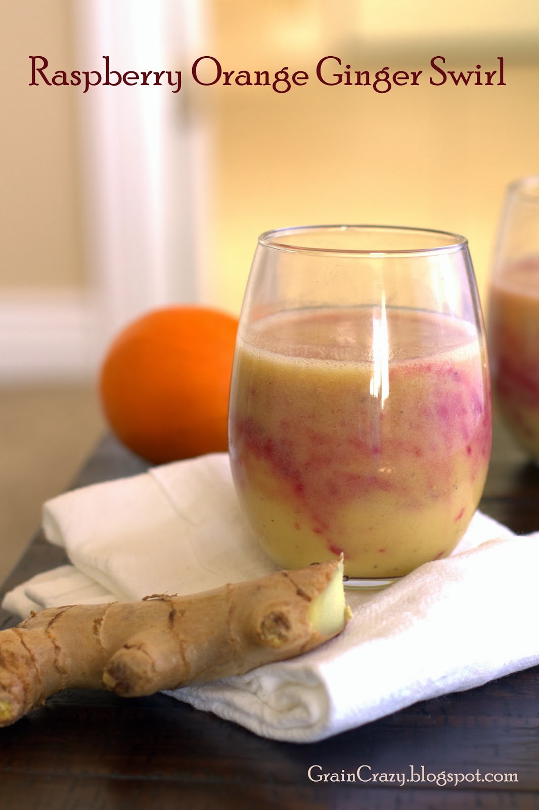 Grain Crazy: Raspberry Orange Ginger Swirl