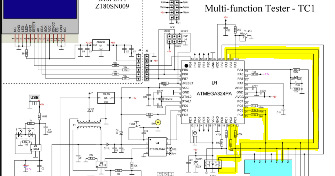 Rady a zkušenosti fandapro, AVR tester: AVR tester TC 1