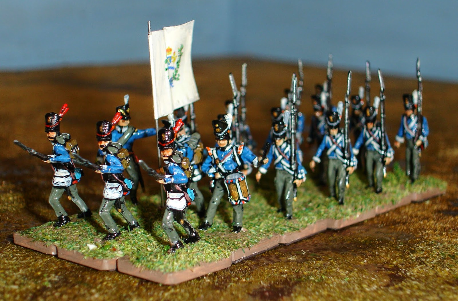One Sided Miniature Wargaming Discourse: Belgian Line Infantry