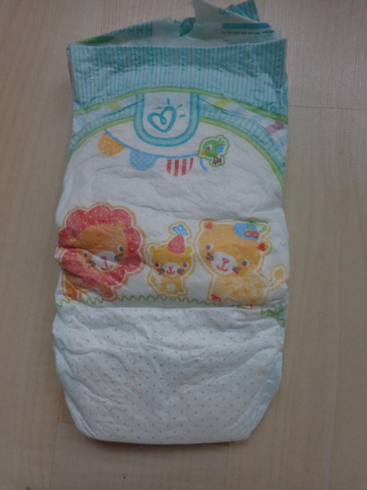 Vier Windeln im Test