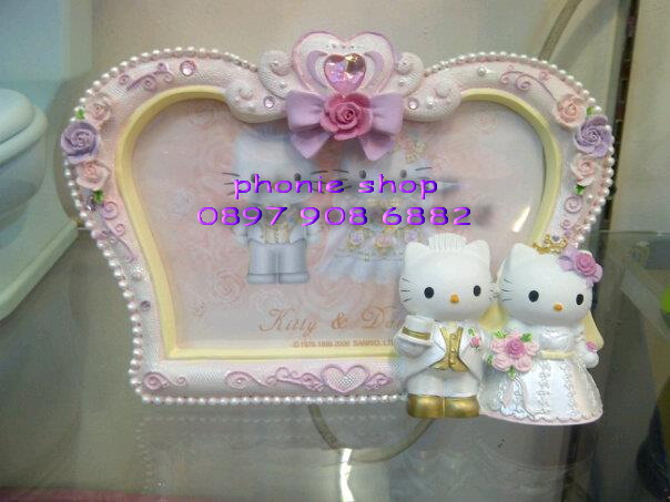 phonie shop: frame foto hello kitty special wedding
