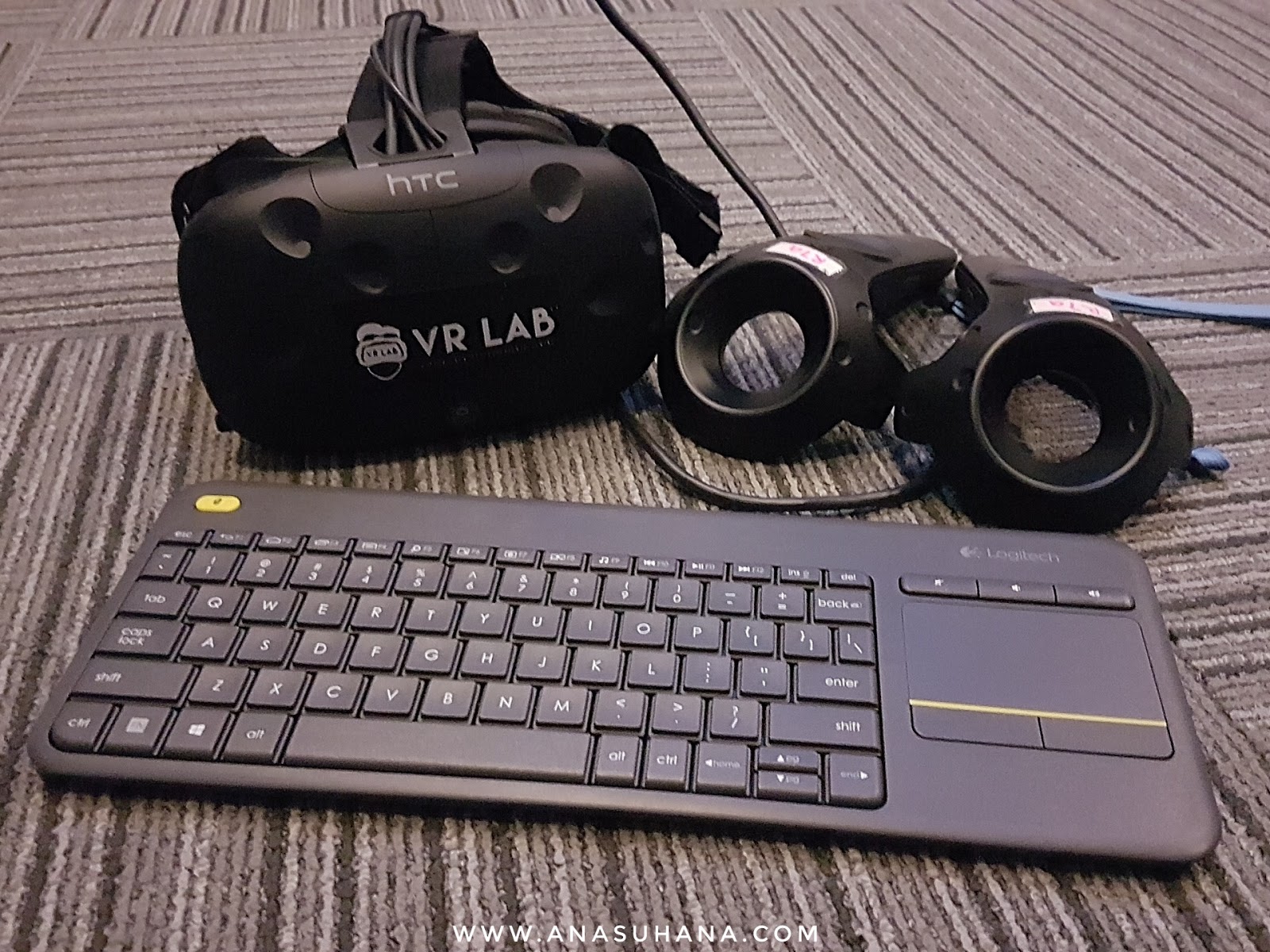 Virtual Games Pertama di Malaysia di VR Lab - Ana Suhana