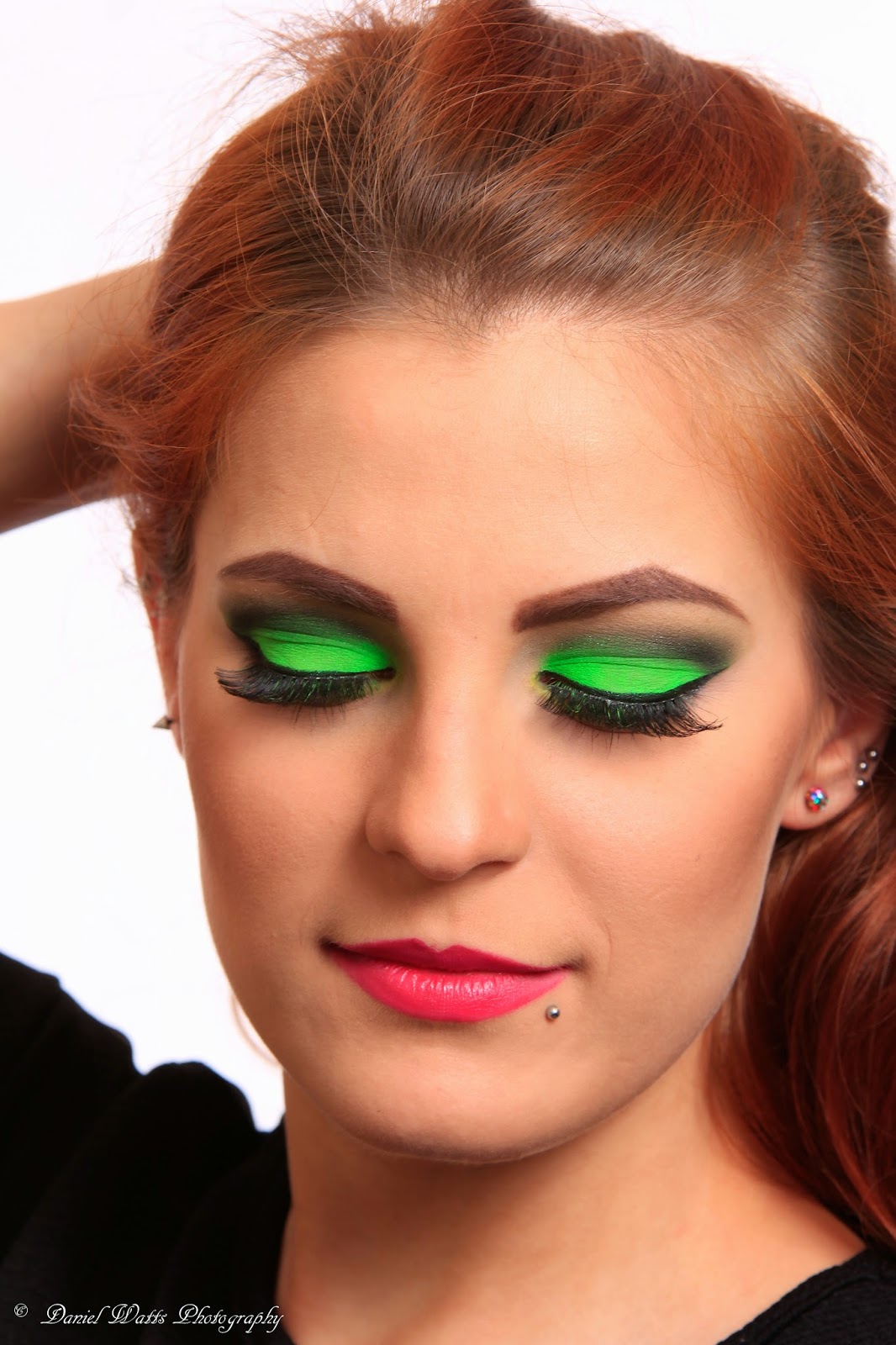 Ginger Lady: Garish make-up and great photo shooting with talented ...