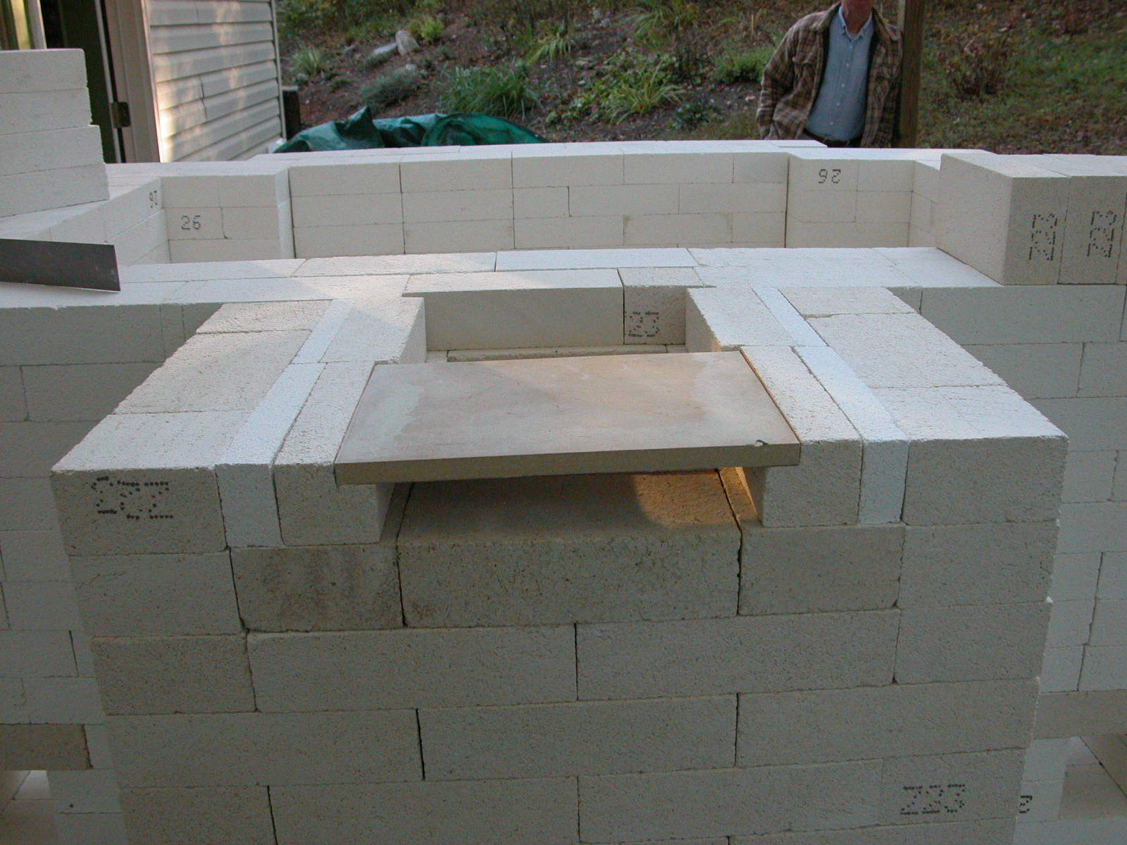 Kiln Project: Building Up The Walls, Phase 2