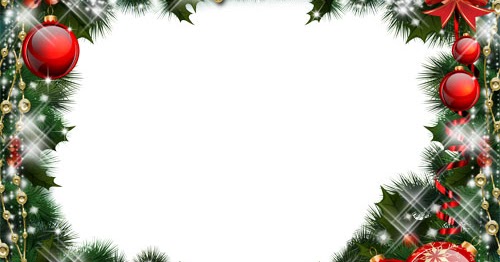 Fresh-photoshop-lessons: Коледни рамки за фотошоп # 21