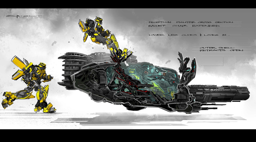 Transformers News: George Hull DOTM Concept Art