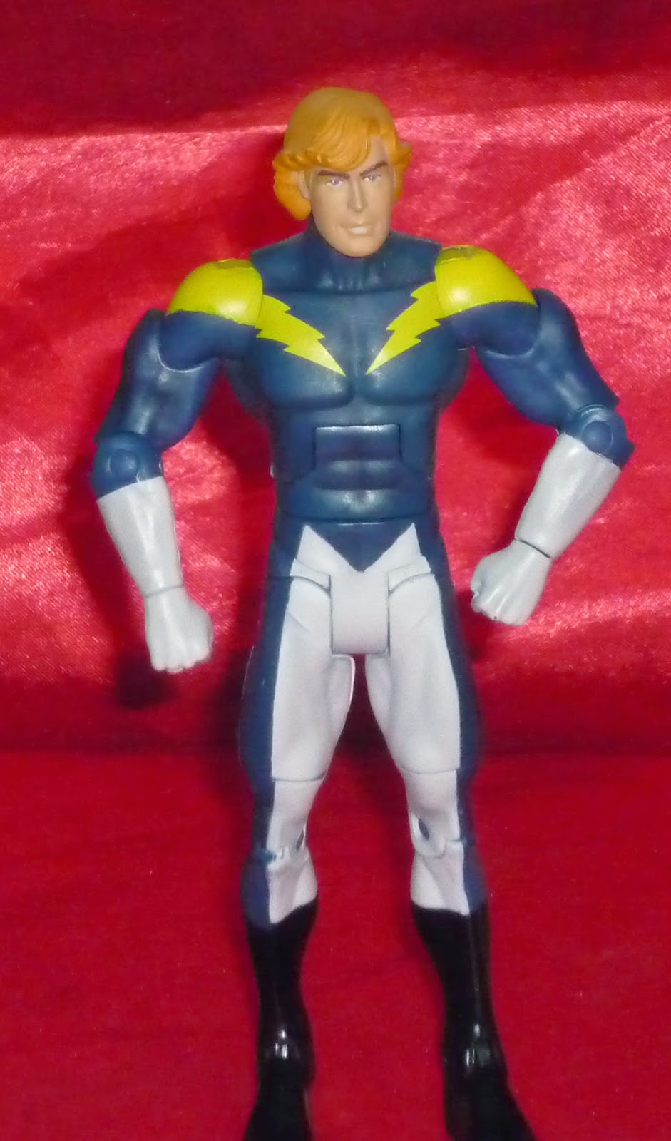 The Legion of Super Bloggers! : LEGION TOYS: Lightning Lad (Mattel 12-Pack)