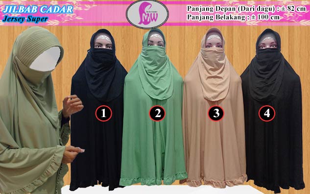 70+ Model Jilbab Cadar Terbaru
