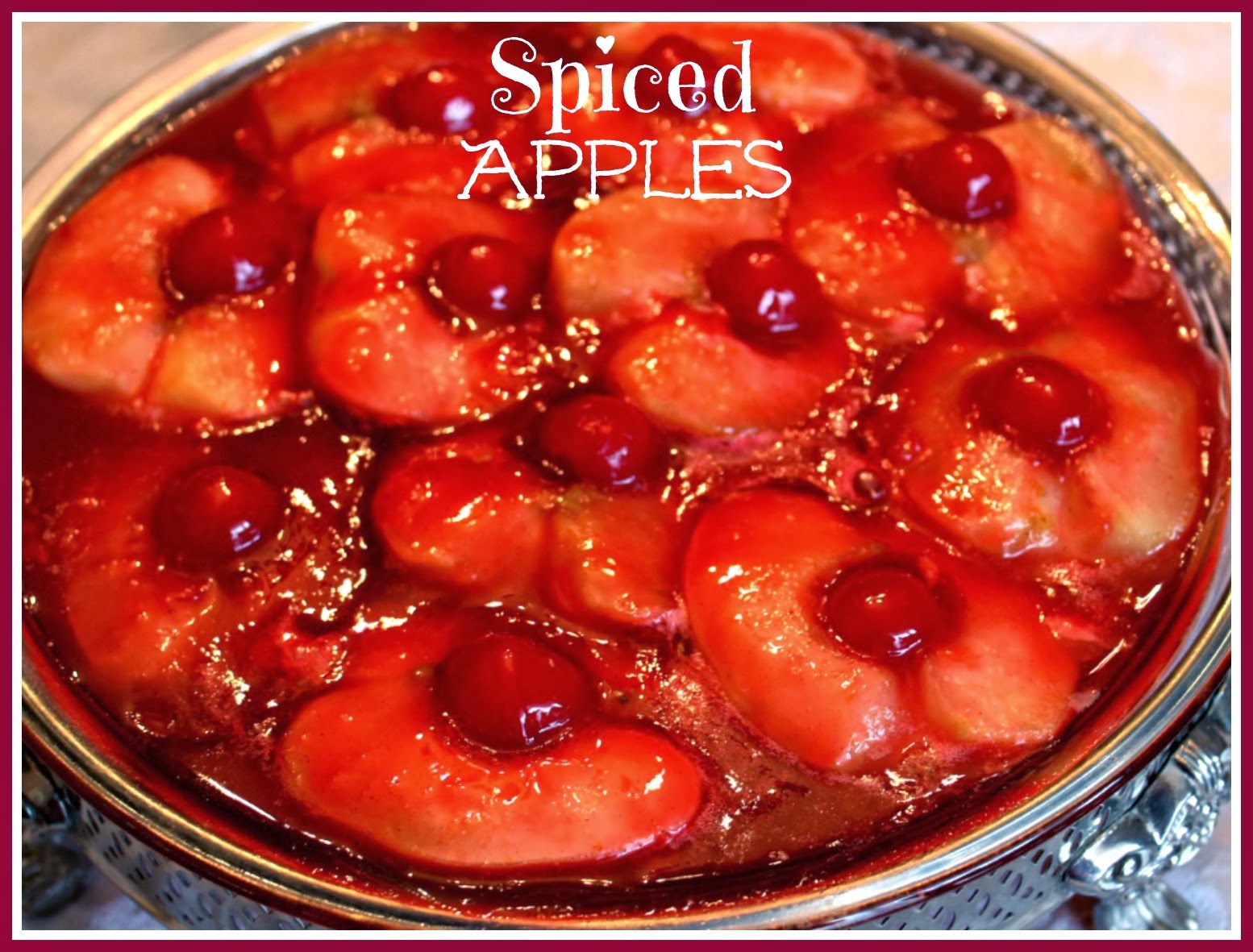 Sweet Tea and Cornbread: Mama's Spiced Apples!
