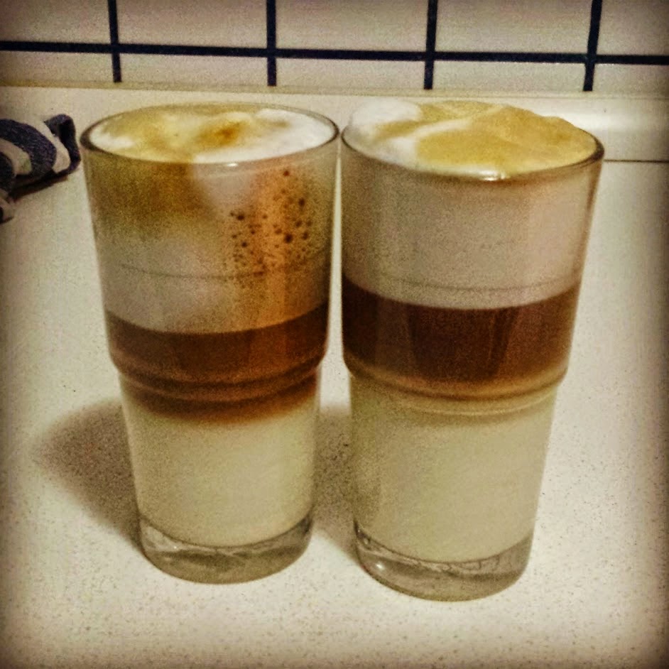 I Freaking Love Coffee: Layering a latte macchiato or a mocha