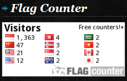 Cara Membuat dan Memasang Flag Counter di Blog | YobertParai Blog