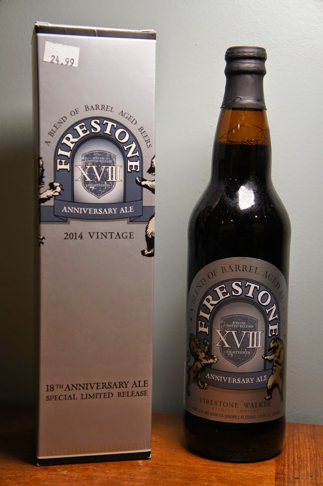 Sip and Puff: Firestone Walker Brewing Co. - "XVIII Anniversary Ale ...