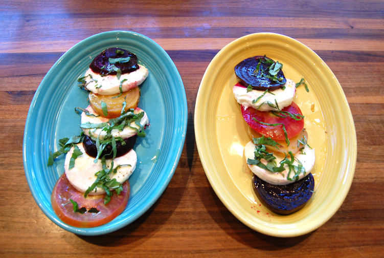 ROSTI TUSCAN KITCHEN: Summer Special: Caprese Beet Salad