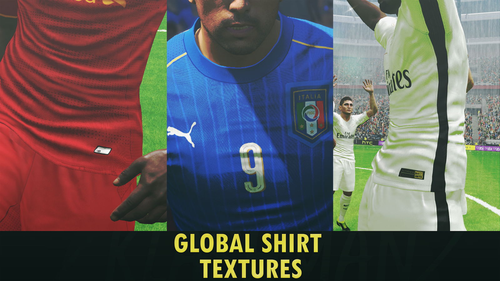 Klashman69 Love, Live and Create football gaming: PES 2017 Global Shirt ...