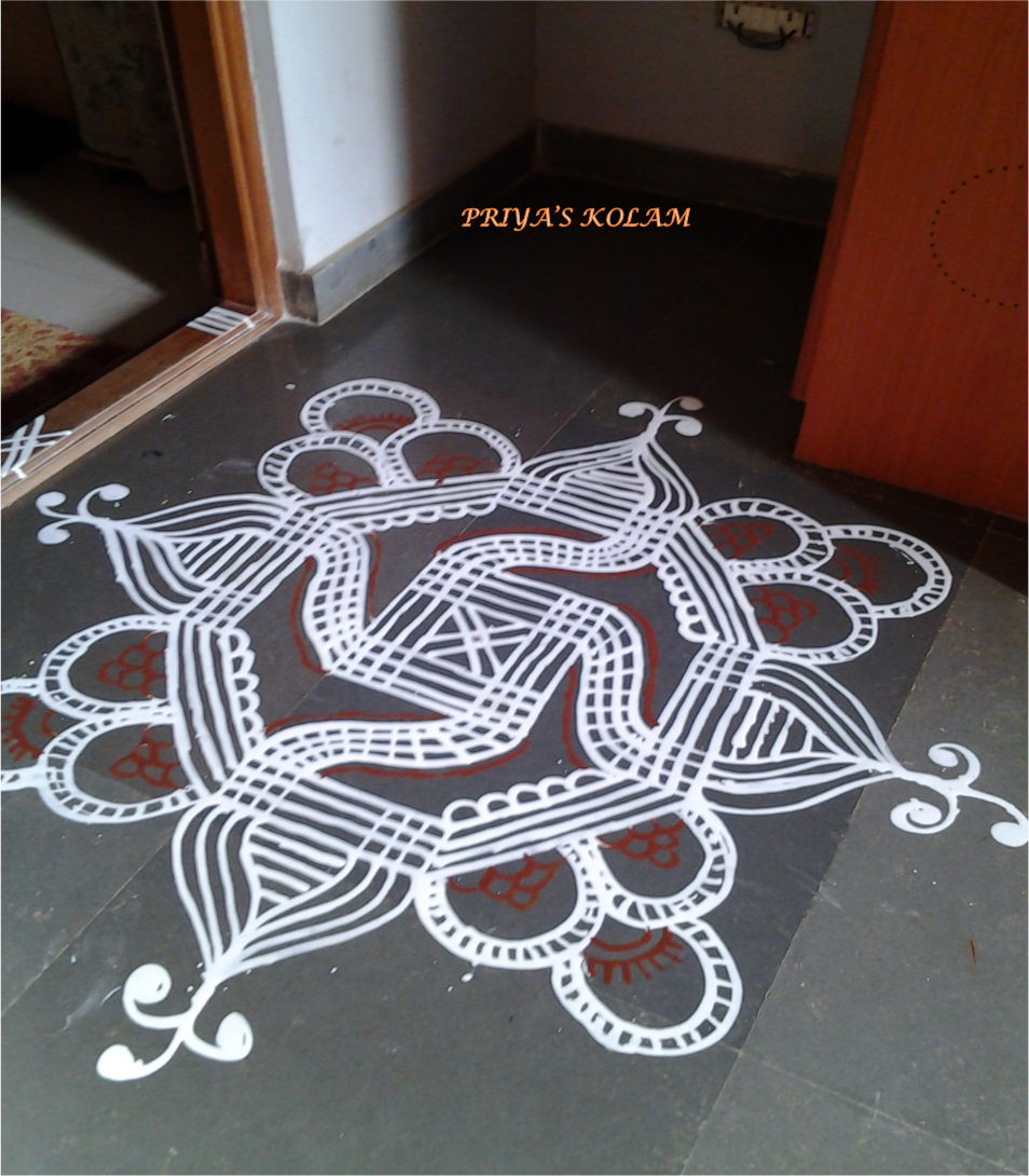 Padi Kolam -- An Aritistic Tradition: Kolam-- A Creative Process