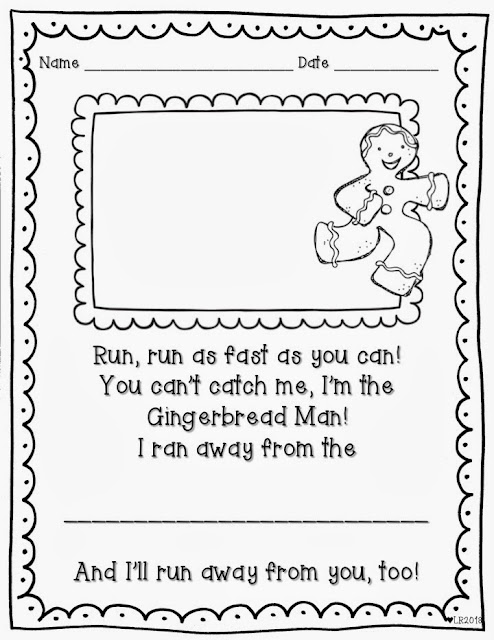 Teaching With Love and Laughter: Gingerbread Writing Freebie