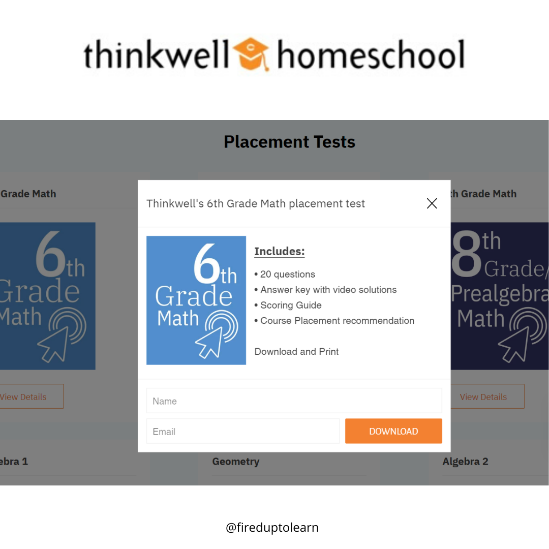 Via Bella: ThinkWell Homeschool Math