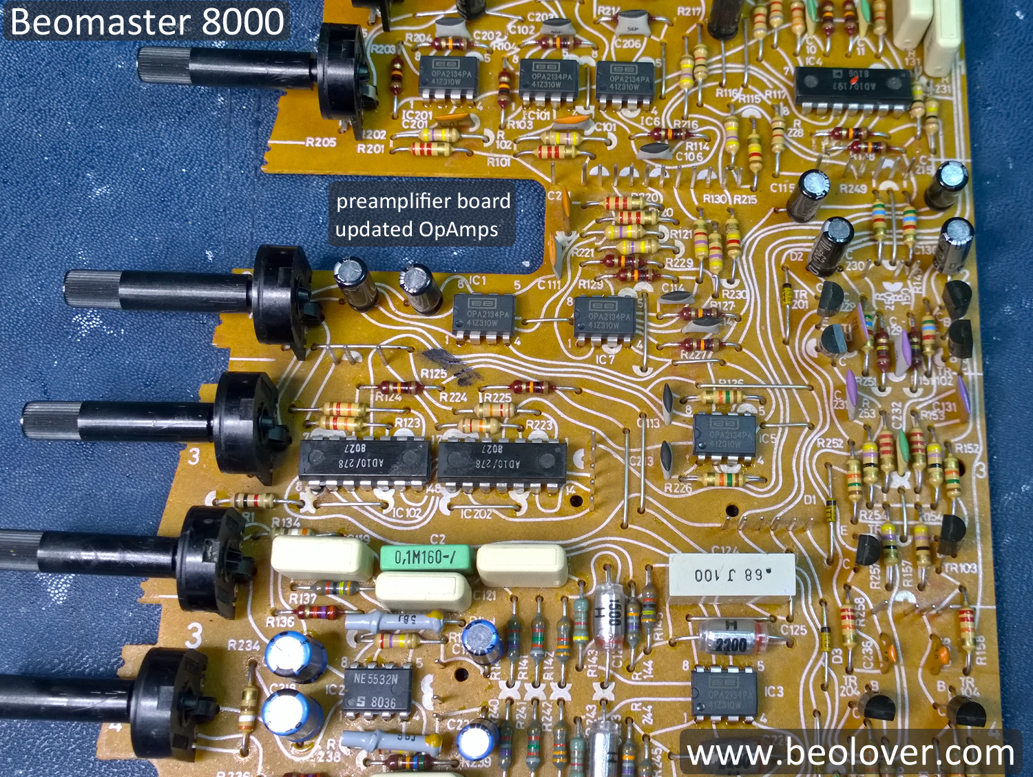 beolover: Beomaster 8000: FM & FM Interface Board Rework