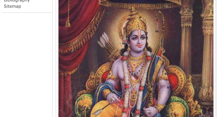 Indian Epics: Readings and Resources: Project Idea: Rama